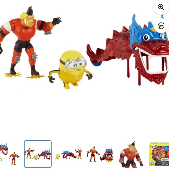 Mattel | Toys | Minions Dragon Disguise Dragon Story Pack Action Figure ...